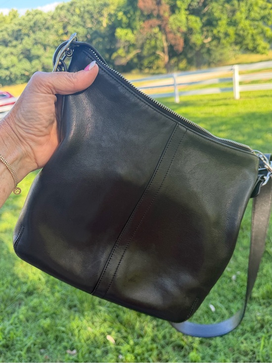Coach | Bags | Coach Black Leather Crossbody Bag | Poshmark